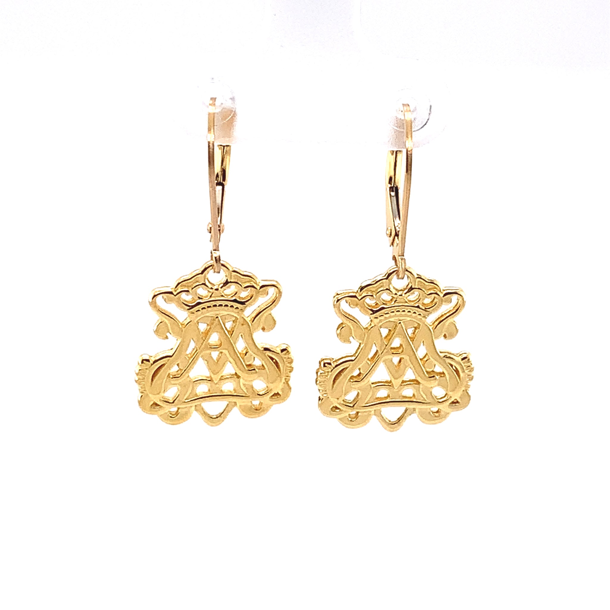 Signature Auspice Maria Earrings in 14k Gold Vermeil | Fount of Grace